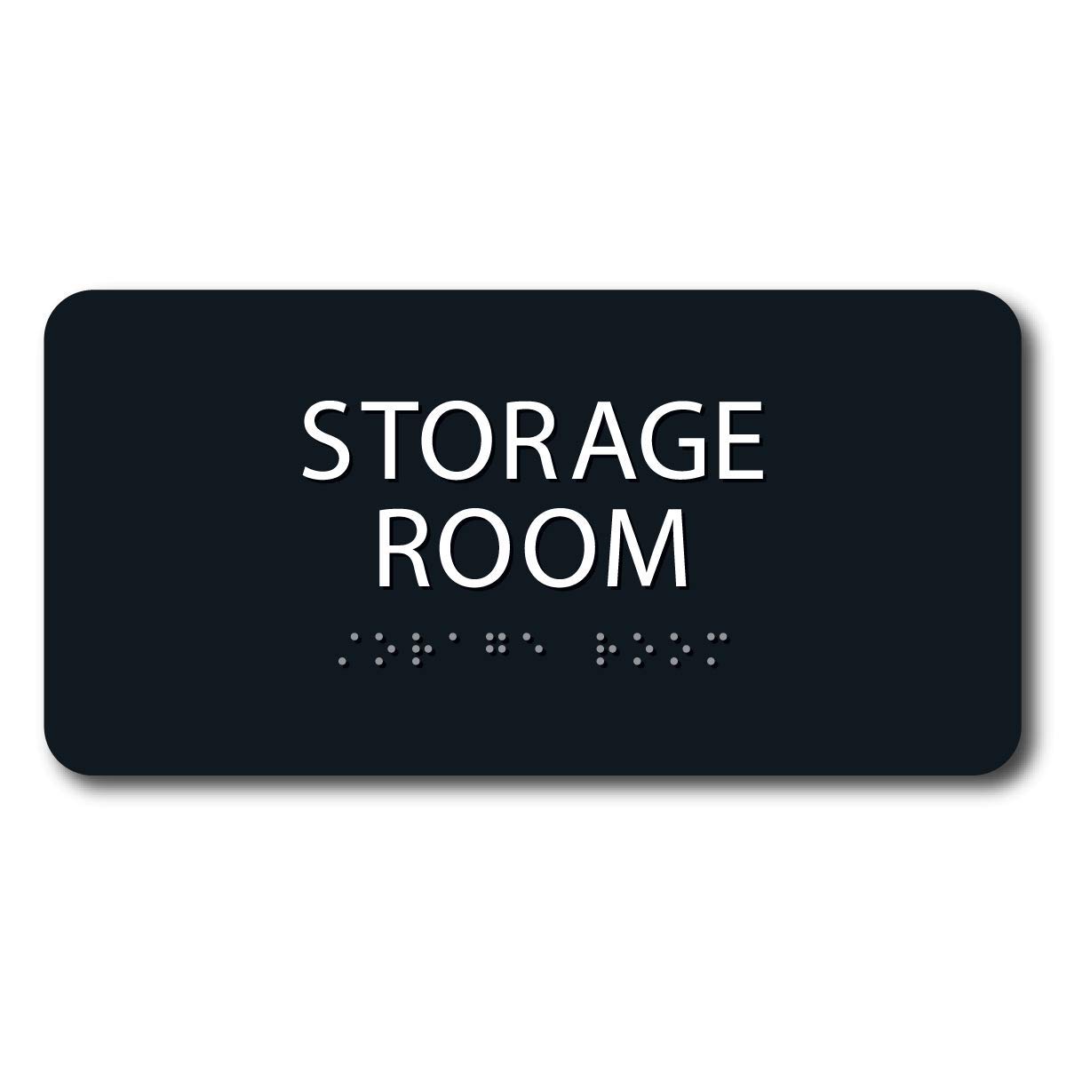 Amazon.com : The Sign Studio - 4”X8”- ADA Compliant- “Storage Room ...