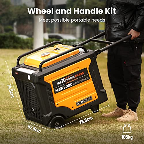 maXpeedingrods 8000W Petrol Inverter Generator Portable With ATS ...