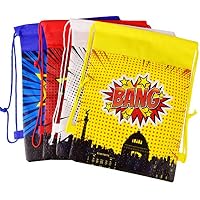 Amazon.com: Superhero Party Bags Favors, Superhero Party Gift Goody ...