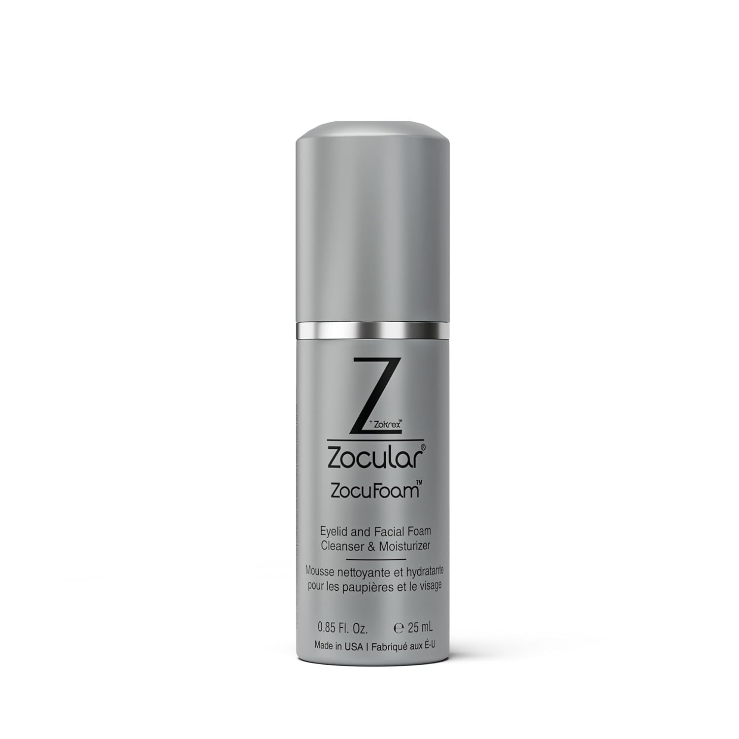 Amazon.com: Zocular ZocuFoam Eyelid Cleanser - Foaming Eyelid Scrub ...