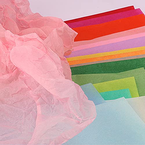Snapklik.com : AZOWA Gift Tissue Paper Multicolor Wrapping Tissue Paper ...