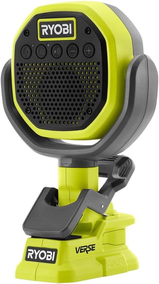 Amazon.com: Ryobi P742 One+ 18V Lithium Ion Cordless Compact AM / FM ...