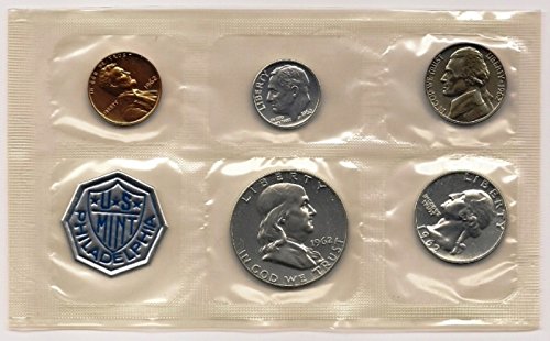 1962 P 5 Coin Silver U.S. Mint Proof Set Proof at Amazon's Collectible ...