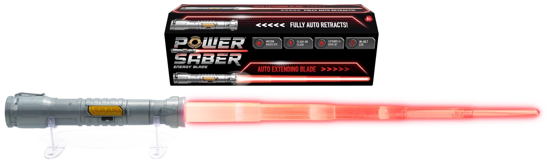 Amazon.com: Power Saber Energy Blade Red | First Ever Automatic Saber ...