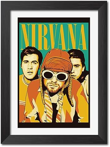 inspire TA Nirvana Rock Band Poster Vintage Rock Band Collection Wall ...