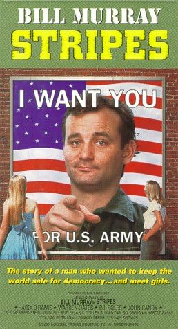 Stripes [VHS] [Import USA]: Bill Murray, John Candy, Harold Ramis ...