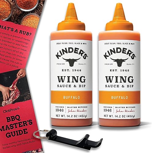 Snapklik.com : Kinders Buffalo Wing Sauce Bundle 2 Pack