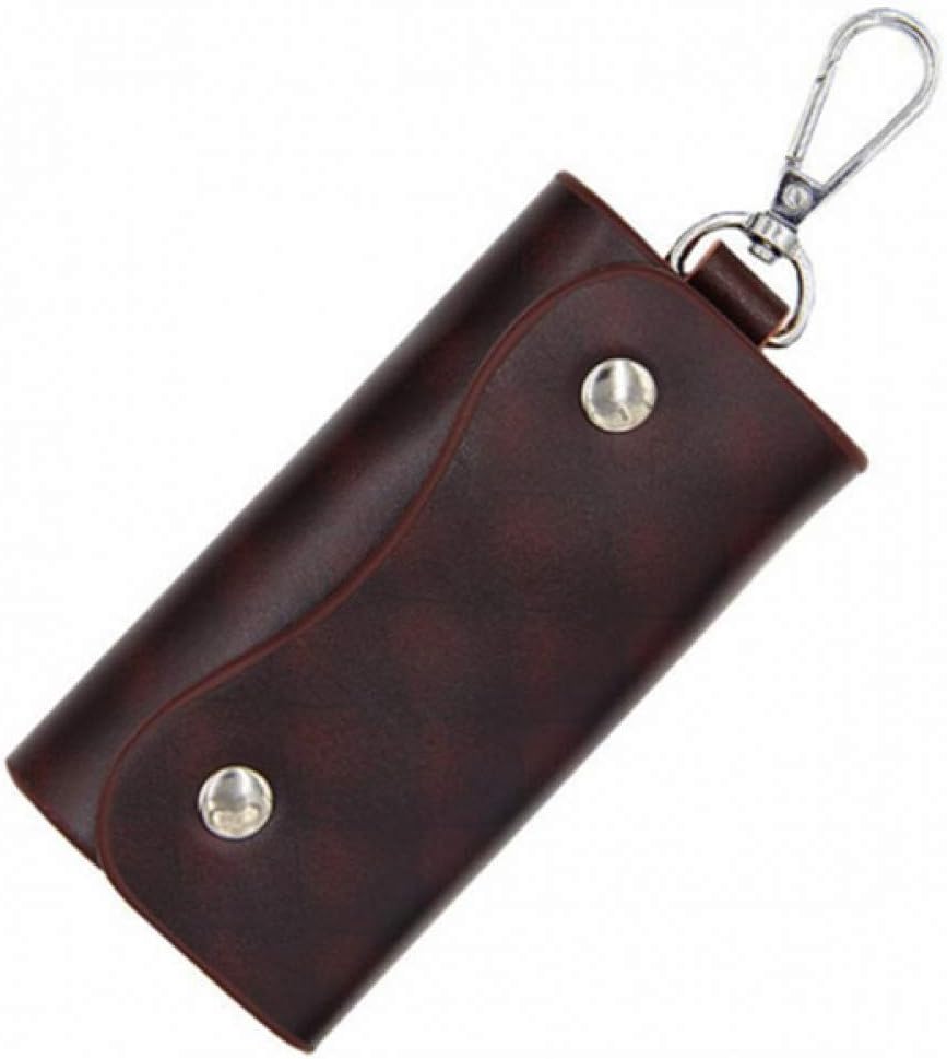 YUIOPL Cartera De Llave De Cuero Genuino Vintage para Hombres, Llaveros ...