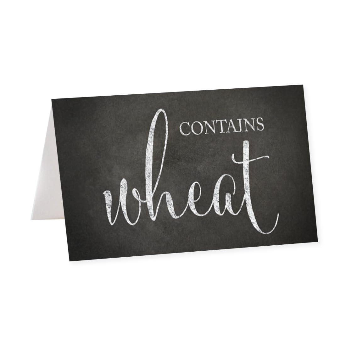 Place Cards Vintage Chalkboard Food Station Cards - 20-Pack Vegan ...