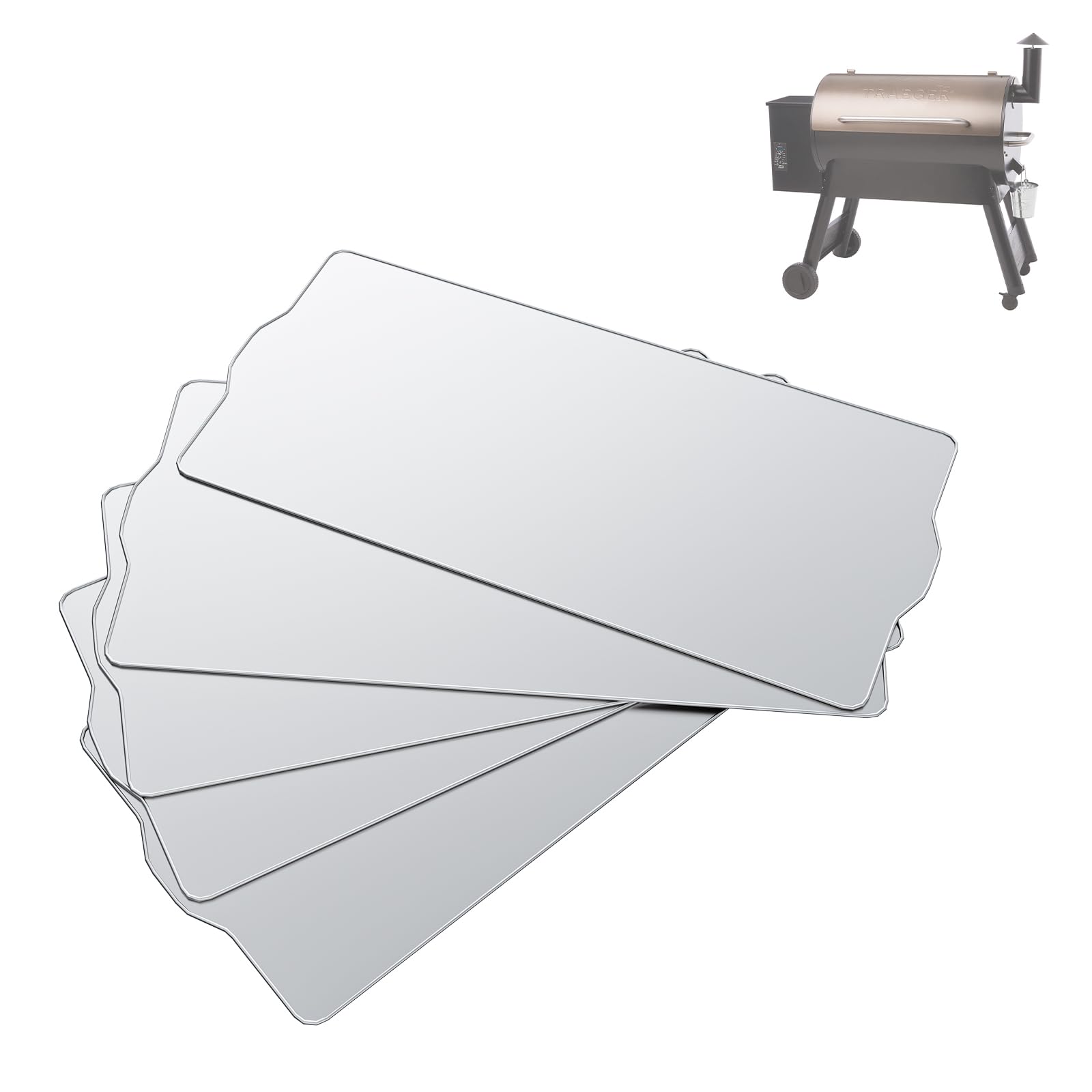 Snapklik.com : AJinTeby 5 Pack Drip Tray Liners For Traeger Pro 34 ...