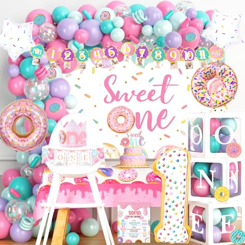 Sweet One Birthday Party: Donuts, Sprinkles, and First-Year Magic