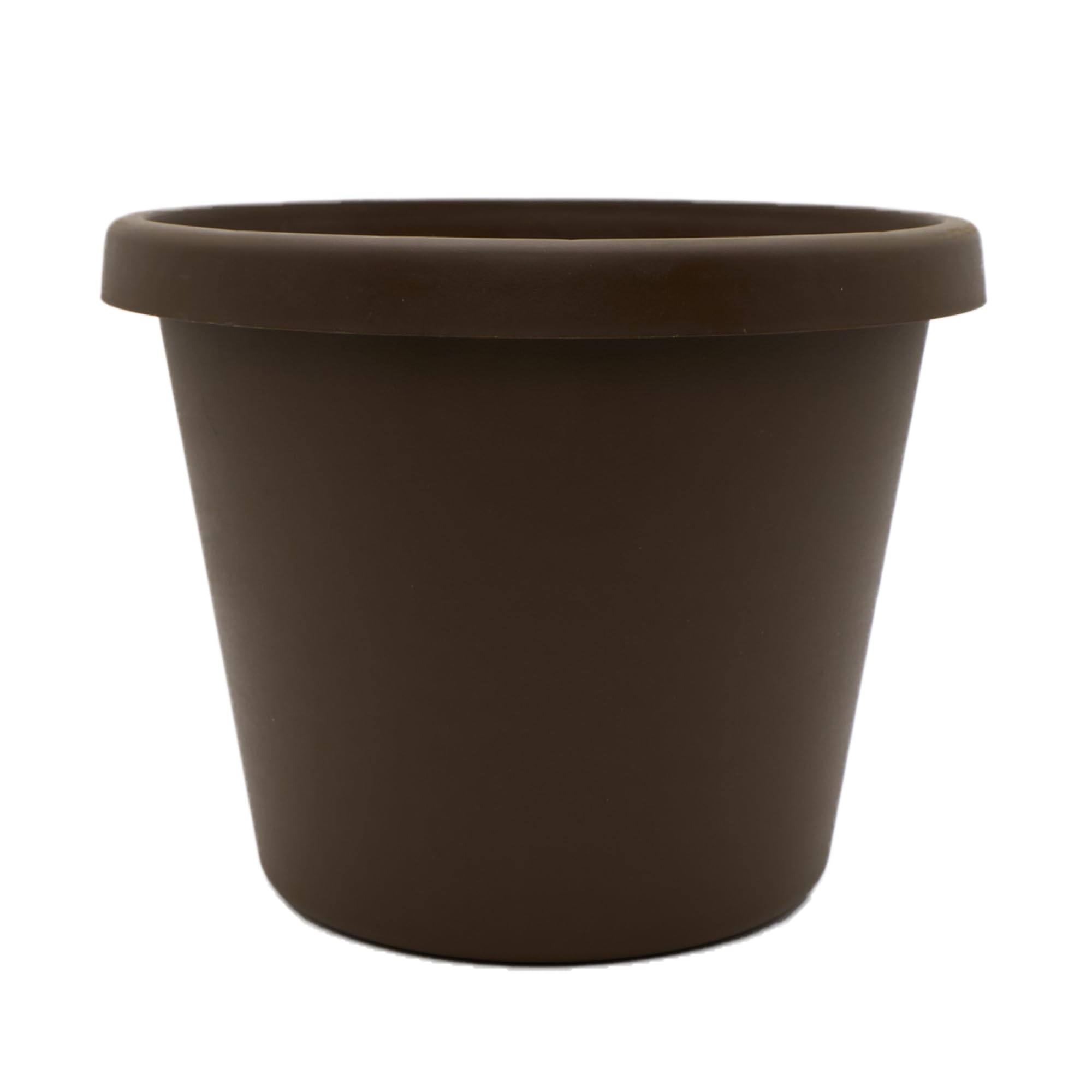 Snapklik.com : The HC Companies Prima Round Plastic Plant Pot w/Rolled ...