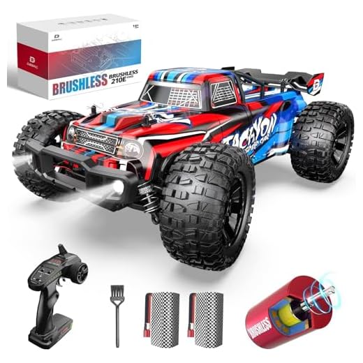 DEERC 300E & 302E RC Offroad Drift 4WD Auto Test: High-Speed-Action Im ...