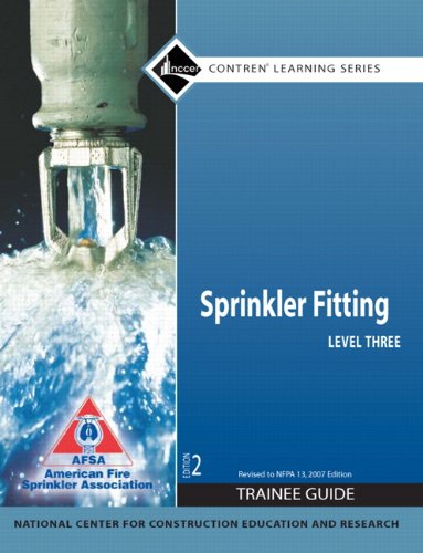 Amazon | Sprinkler Fitting Level 3 Trainee Guide, 2e, Paperback (2nd ...