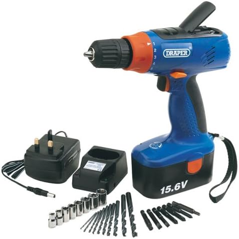 Draper 62412 15.6V Cordless Drill Kit User Manual