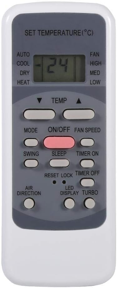Amazon.com: HQRP Universal A/C Remote Control Compatible with LG ...