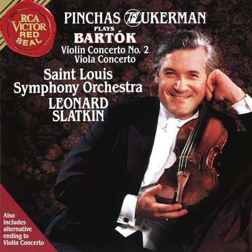 Play Bartók: Violin Concerto No. 2 & Viola Concerto by Pinchas Zukerman ...