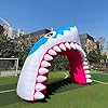 Amazon.com: Inflatable Shark Mouth Arch Inflatable Shark Entrance ...