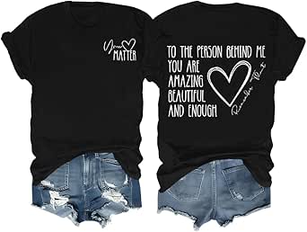 Amazon.com: You Matter T-Shirt, You Matter Shirt, You Matter Tshirt ...