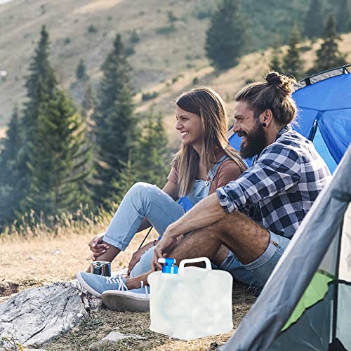 Folding Canister, Foldable Water Container with Tap, Tap, Screw Lid ...