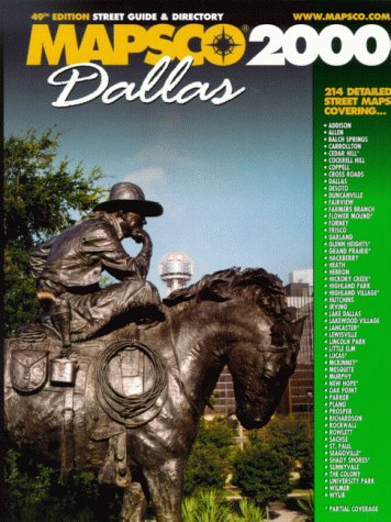 Dallas Street Map Guide and Directory, 2000 Edition: Mapsco Inc ...