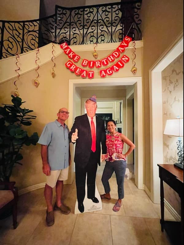 Amazon.com: Donald Trump Cardboard Cutout Standup-6 Feet Life Size ...