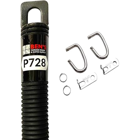 Amazon.com: Ben's 4PCS P528 28-Inch Plug-End Garage Door Spring (.207 ...