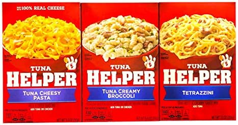Amazon.com : Tuna Helper Variety Pack - Tuna Cheesy Pasta, Tuna Creamy ...