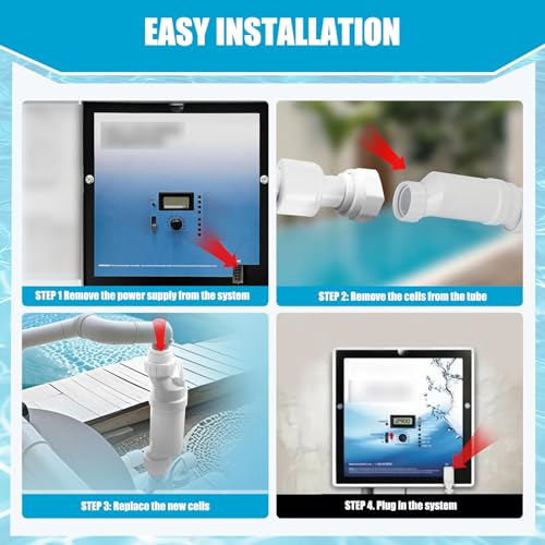 ZUCCIO Salt Cell T-15, Compatible with Hayward T 15 Cell Salt Cells ...