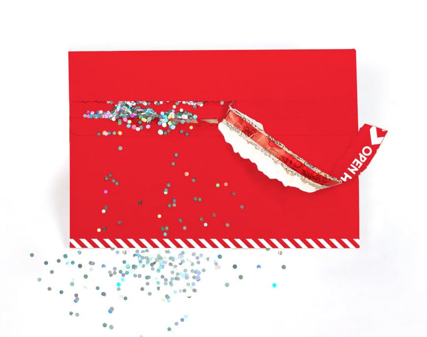 Amazon.com : 3-Pack Glitter Trap Prank Red Envelopes – The Ultimate ...