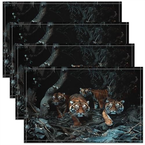 Best Tiger Place Mats to Bring Wild Style to Your Table - Totally Reviewed