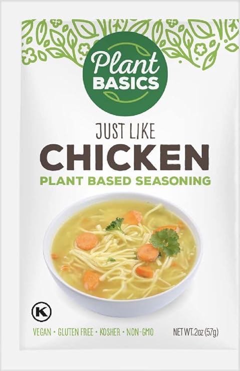 Amazon.com : Plant Basics - Plant Based Seasoning, Just Like Chicken, 2 ...
