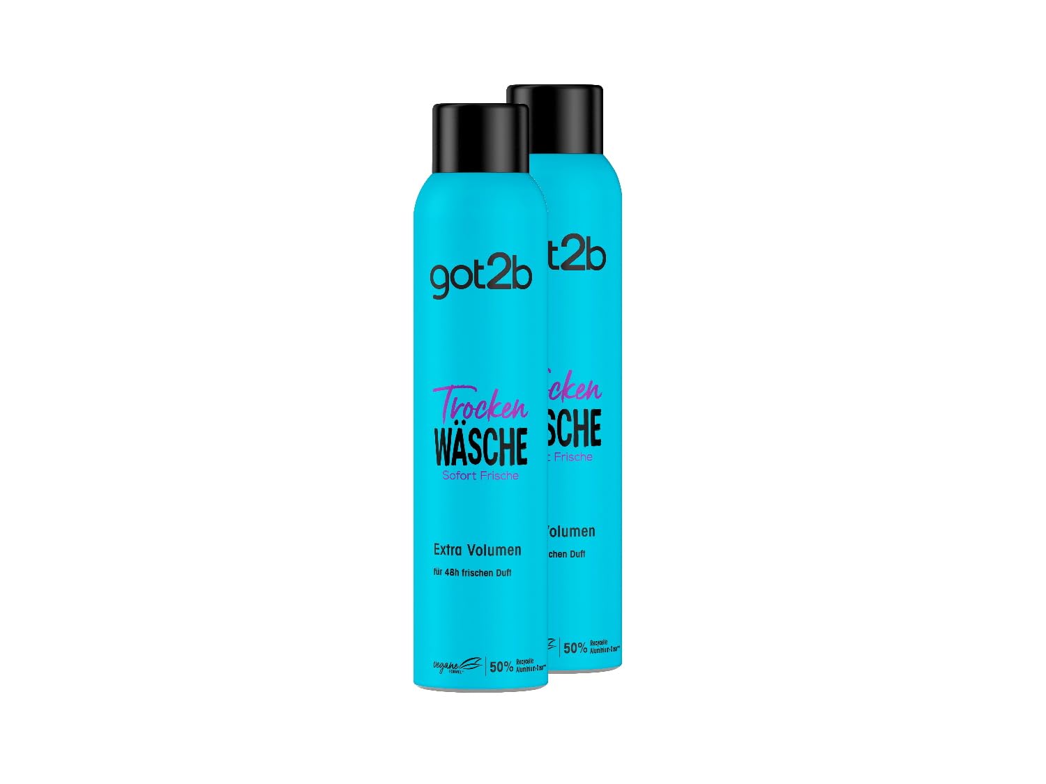 got2b Schwarzkopf Dry Shampoo Extra Volume (2 x 200 ml), Dry Shampoo ...