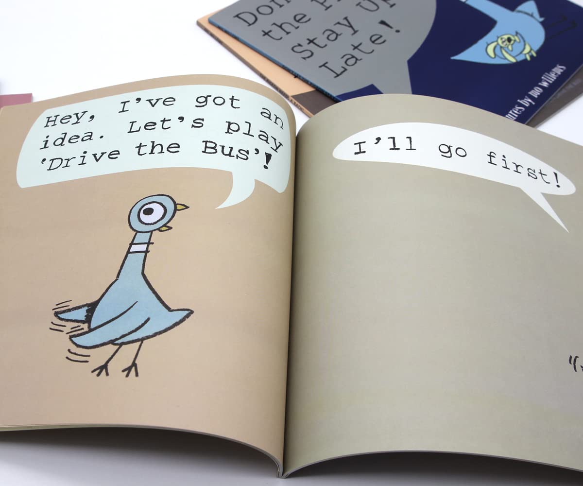 Don't Let The Pigeon Books Mo Willems Pigeon Books Set - 6 Book ...
