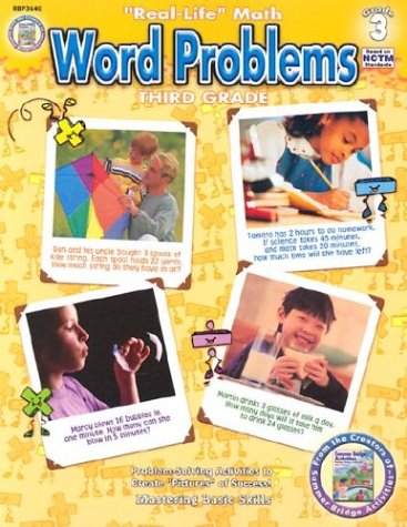 Word Problems: 3rd Grade (Real-Life Math): Chapman, Carolyn ...