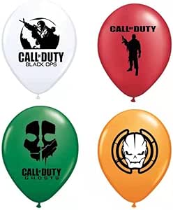 KVWTCDYG 20pcs Gaming Party Balloons Call Hero Theme Birthday Party ...