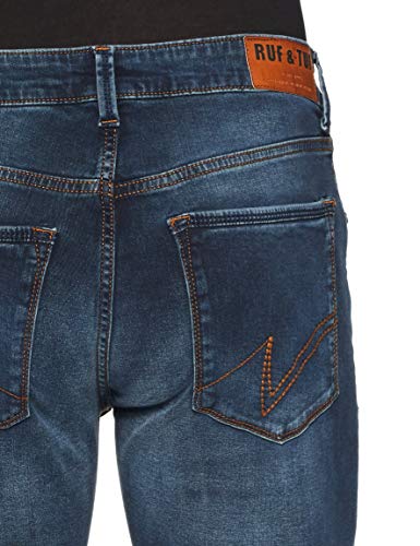 Buy RUF and TUF Men's Slim Jeans (RTJN2057_Dark Blue_34) at Amazon.in