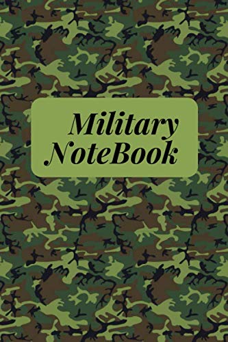 Amazon.com: military notebook & memorandum: 6x9 inch 15.24x22.86 cm 120 ...