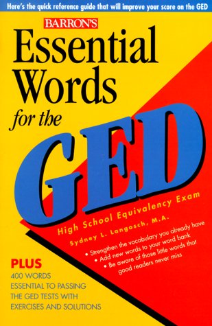 Amazon.com: Essential Words for the Ged (Essential Words for the Ged ...