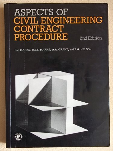 Aspects of civil engineering contract procedure (Pergamon international ...