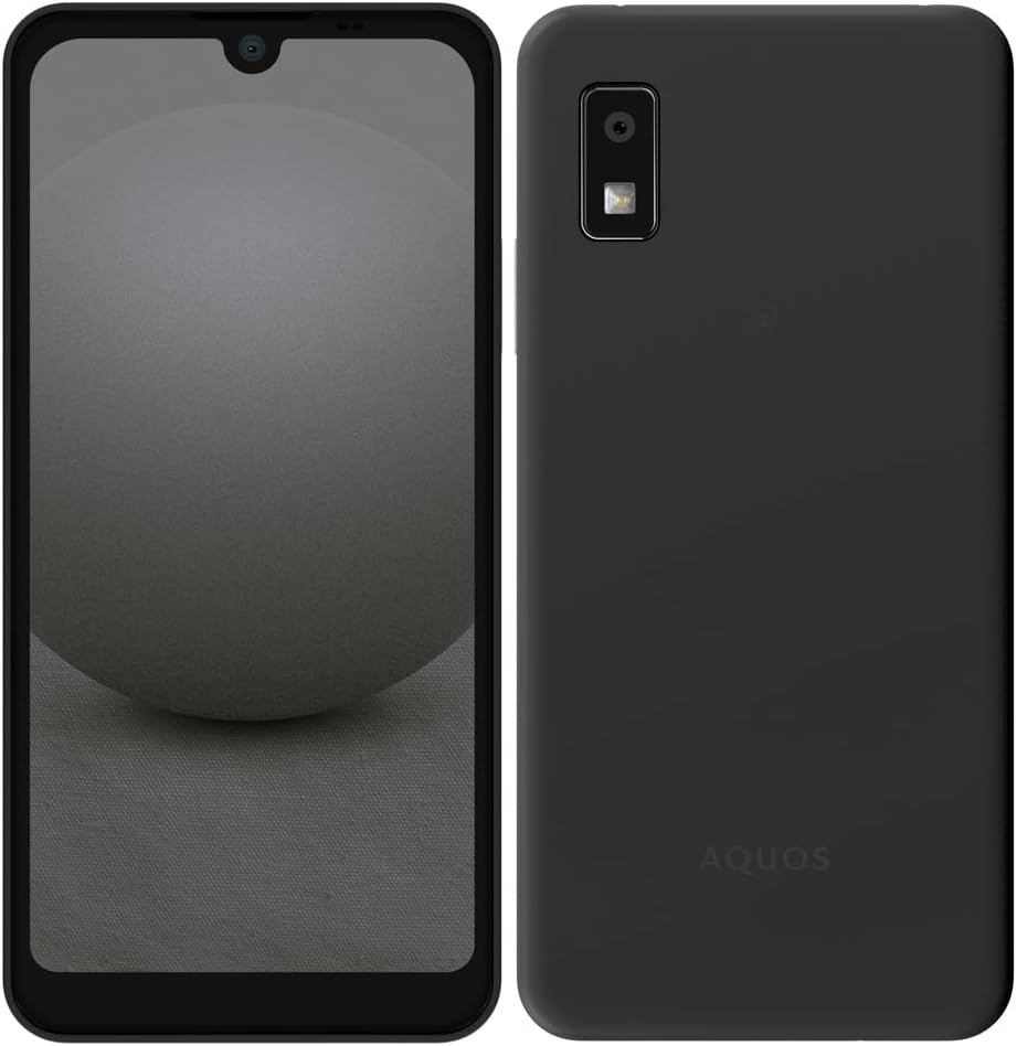 Amazon | 【開封済み未使用品】SHARP AQUOS sense3 basic SHV48 ブラック | シャープ(SHARP) | スマートフォン本体