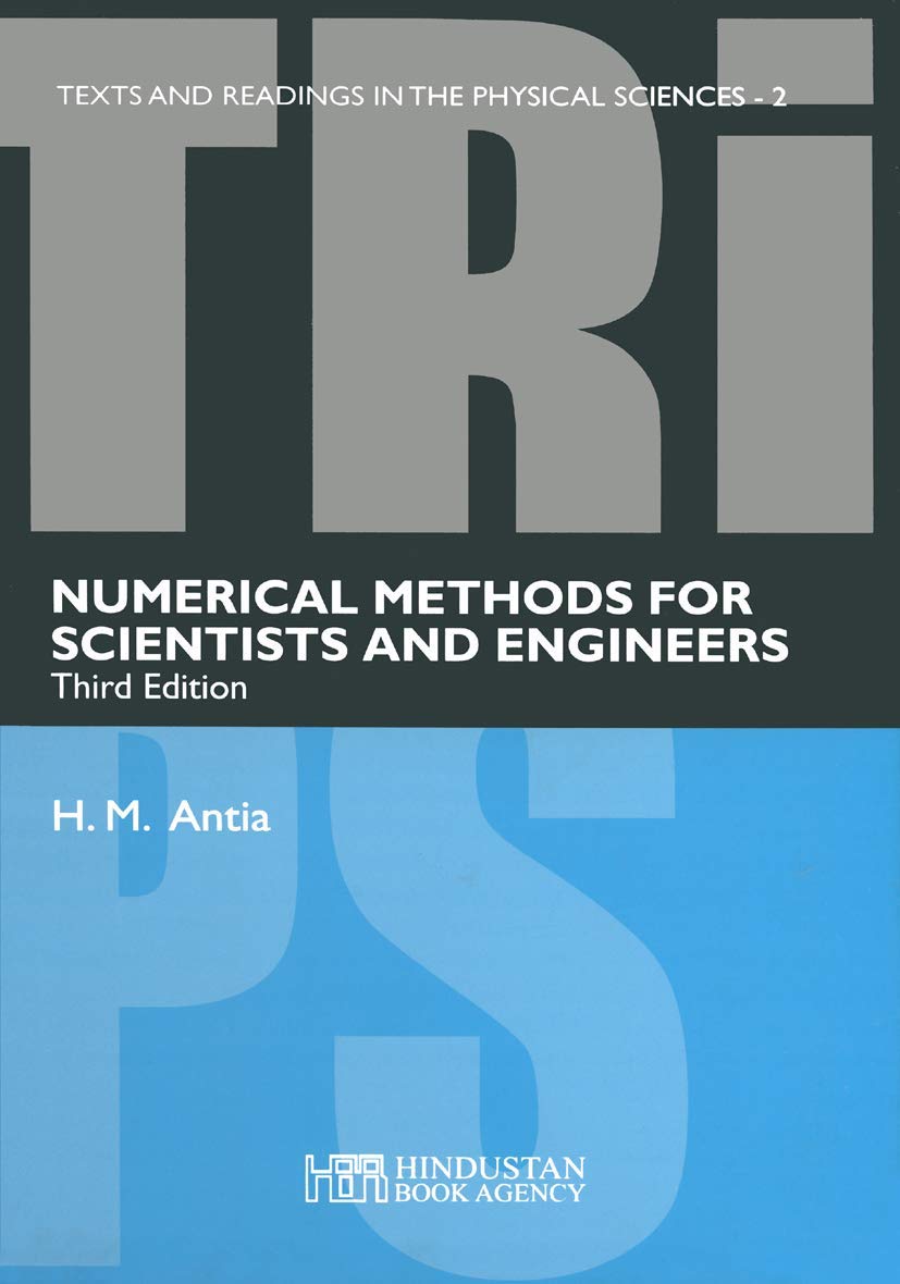 Buy Numerical Methods For Scientists And Engineers 2 Texts And