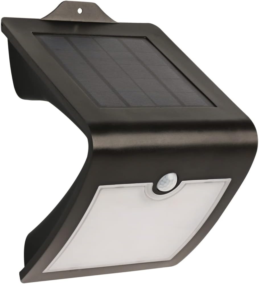Feit Electric SV6-BLK-SOL V-Shaped Integrated LED Dusk to Dawn Solar ...