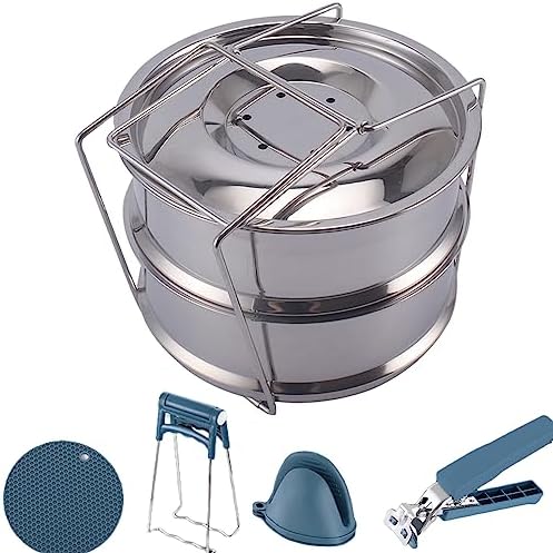 Amazon.com: QuCrow Stackable Steamer Insert Pan with Sling - Stainless ...