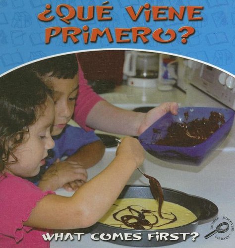 Que Viene Primero / What Comes First? (My First Math Discovery Library ...