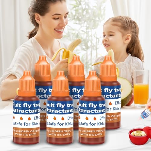 Amazon.com: Fruit Fly Trap Refills Liquid Only, Efficient Gnats Trap ...