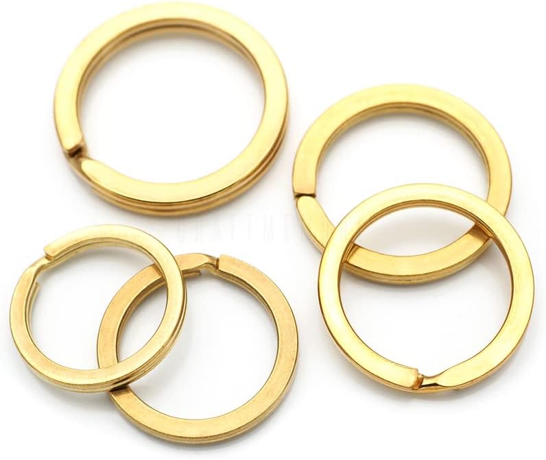 Amazon.com: JewelrySupply 4.5mm 14k Yellow Gold Split-Ring (1-Pc)