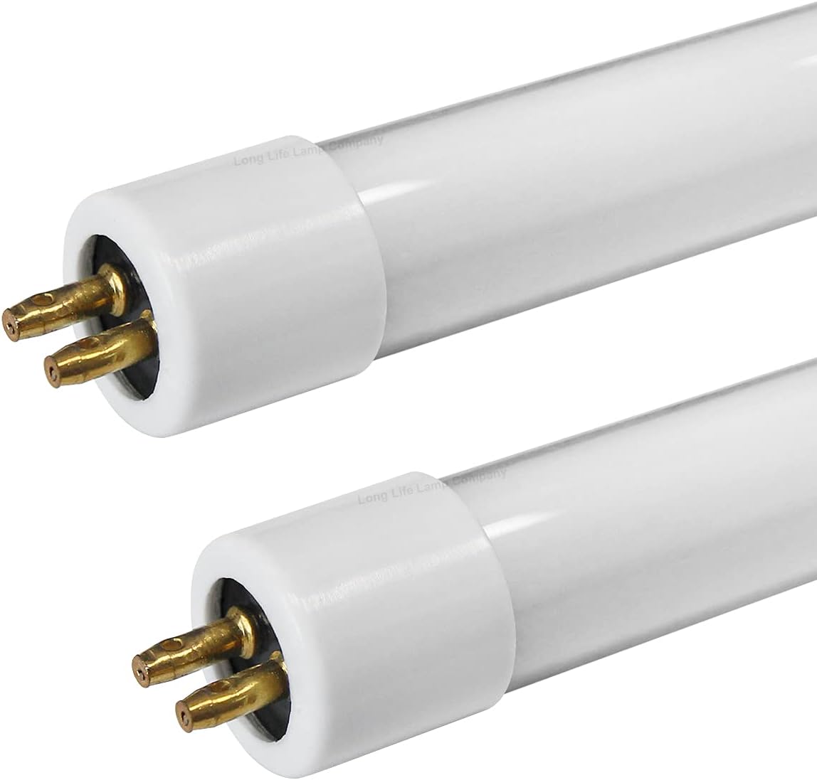 2 Pack 16w T4 Fluorescent Tube Warm White (3400K, 470mm - excl pins ...
