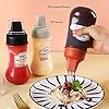 Amazon.com: 3pcs Mayo Plastic Condiment Bottles Squirt bottle Sauce ...