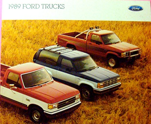 VERY COLLECTIBLE ORIGINAL 1989 FORD PICKUP SUV & VAN FULL LINE DEALER ...